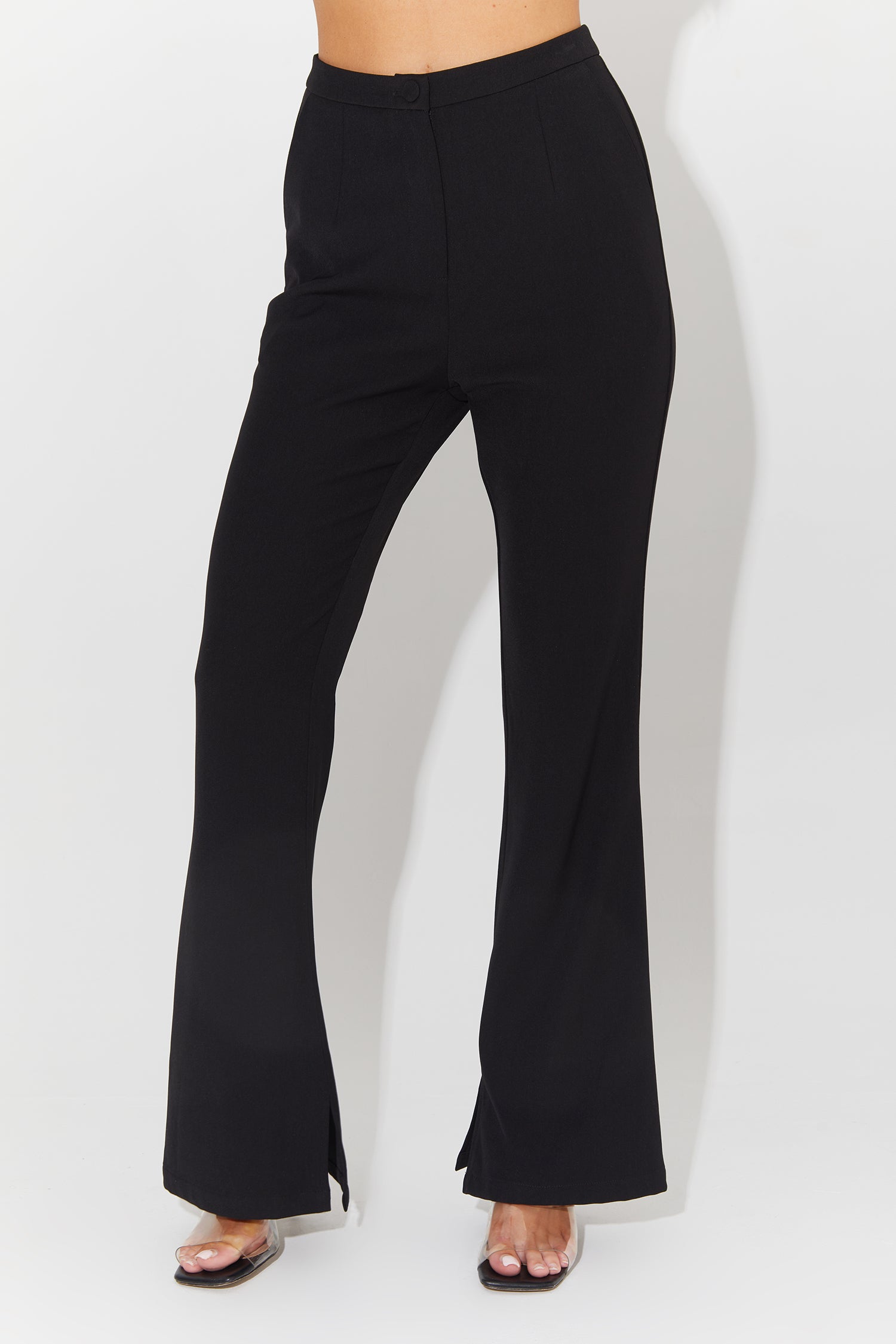 Inner Split Slim Kick Trousers – UNIQUE21